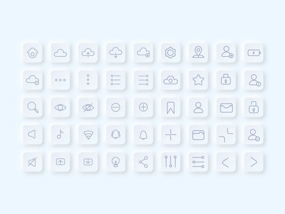 A high quality icon pack for your website or apps/UI | Upwork