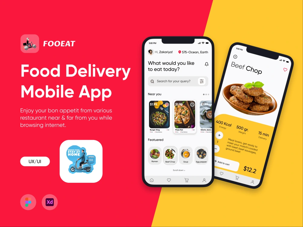 A bespoke UX UI high end mockups for your app or website | Upwork