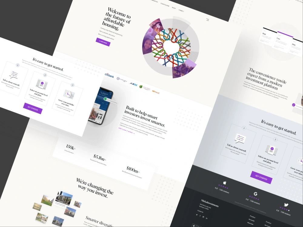 A bespoke UX UI high end mockups for your app or website | Upwork
