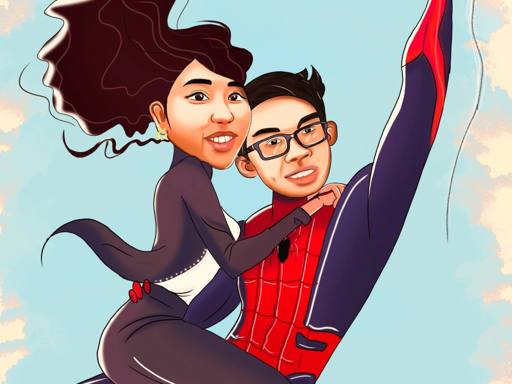 Fantastic flat art, vector, cartoon and realistic portraits | Upwork