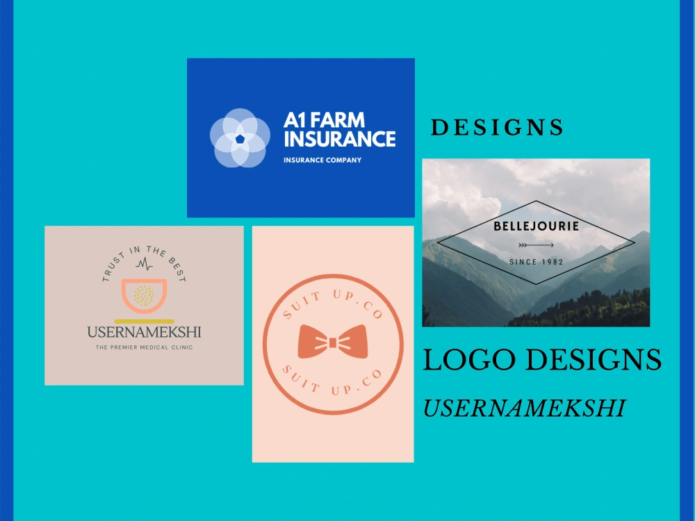 A modern and eye-catchy logo design for your business | Upwork
