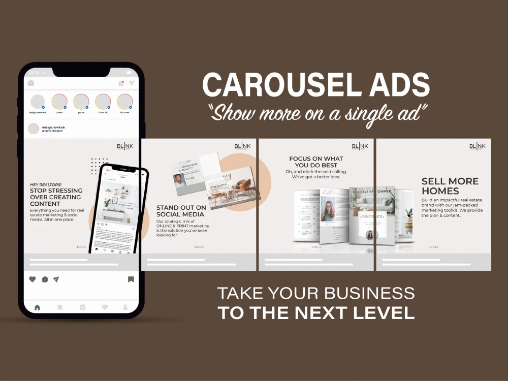 High-converting carousel ad images for your social media | Upwork