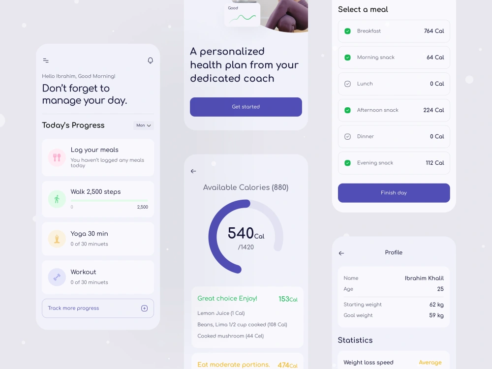 Interactive UI design for website and mobile app | Upwork