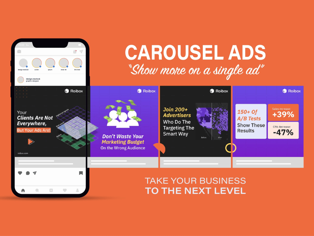 High-converting carousel ad images for your social media | Upwork