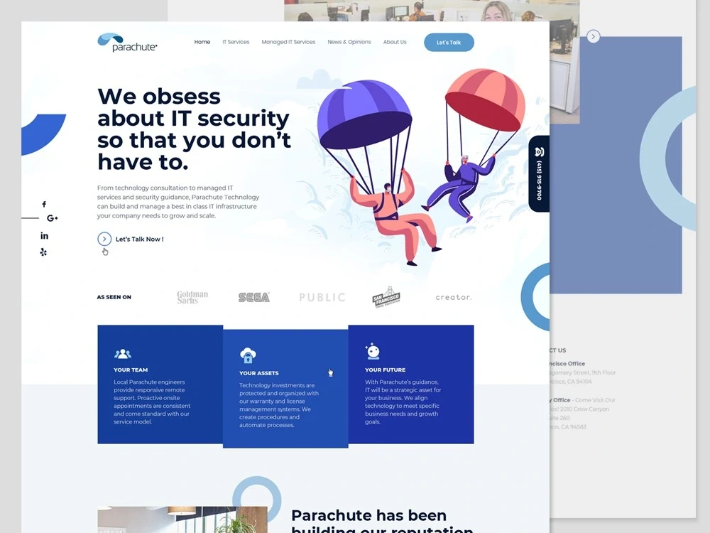 Professional Multipage Website UI/UX designed for your business or ...