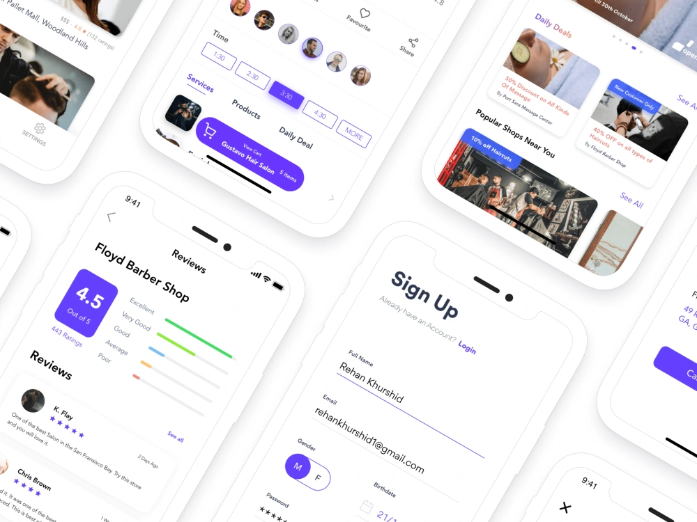 Professional UI/UX of your mobile App Design | Upwork