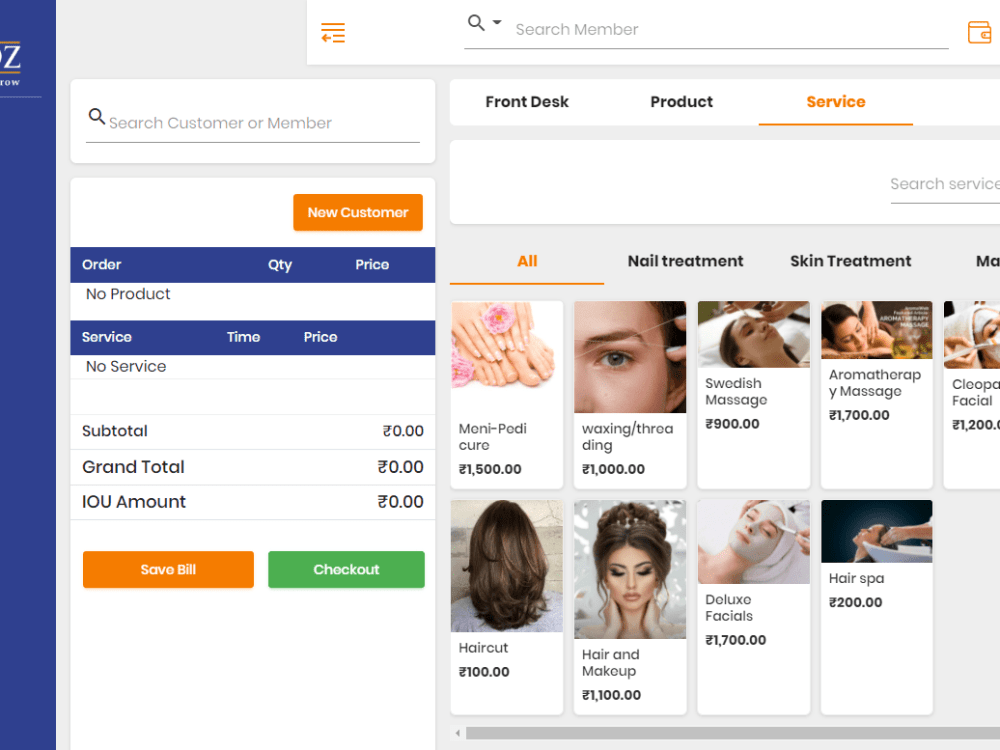 A Salon/Spa Management system with mobile app. | Upwork