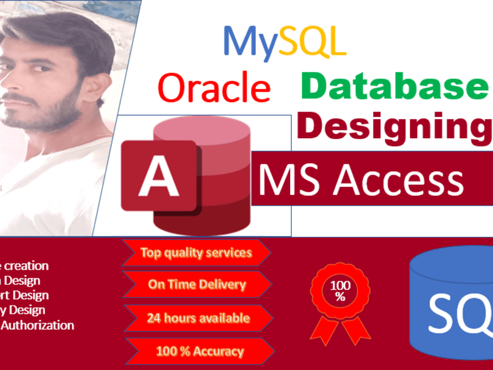 A Database Design Sql Queries In Ms Access And Oracle Database Upwork