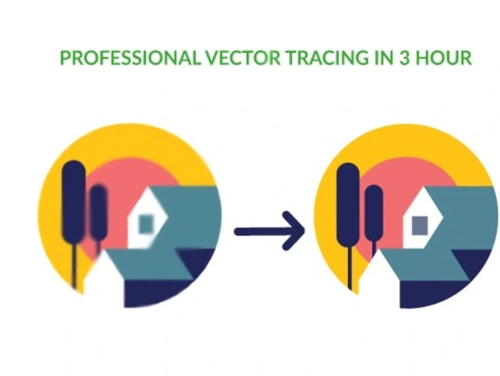 Image, logo vector tracing in 3 hours | Upwork