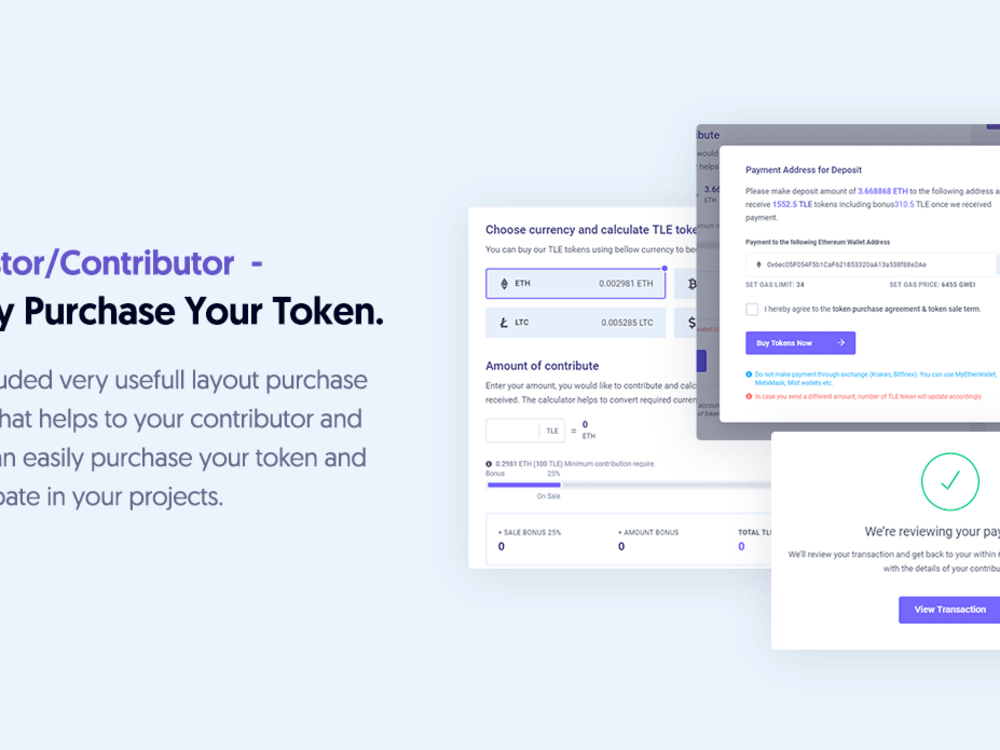Erc20 bep20 token | ico Management Platform | Smart Contract Cryptocurrency | Upwork