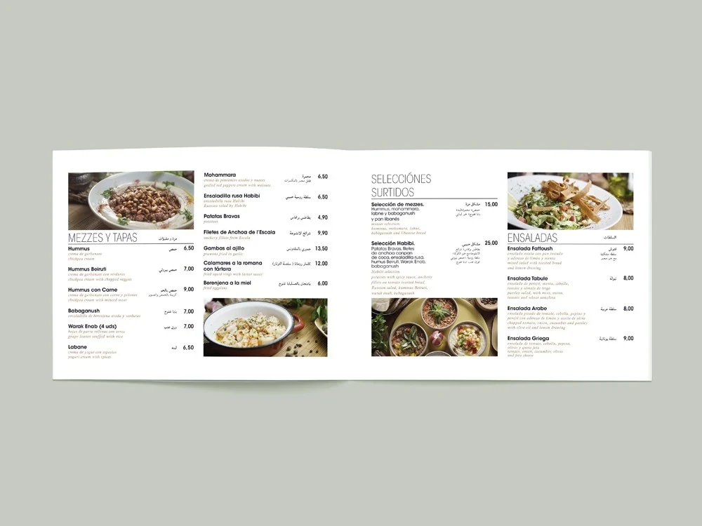 A unique and modern food menu design for your restaurant | Upwork