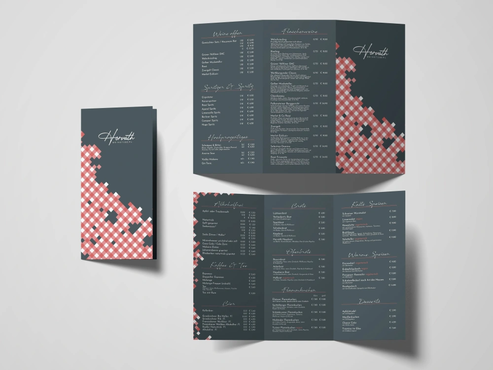 A unique and modern food menu design for your restaurant | Upwork
