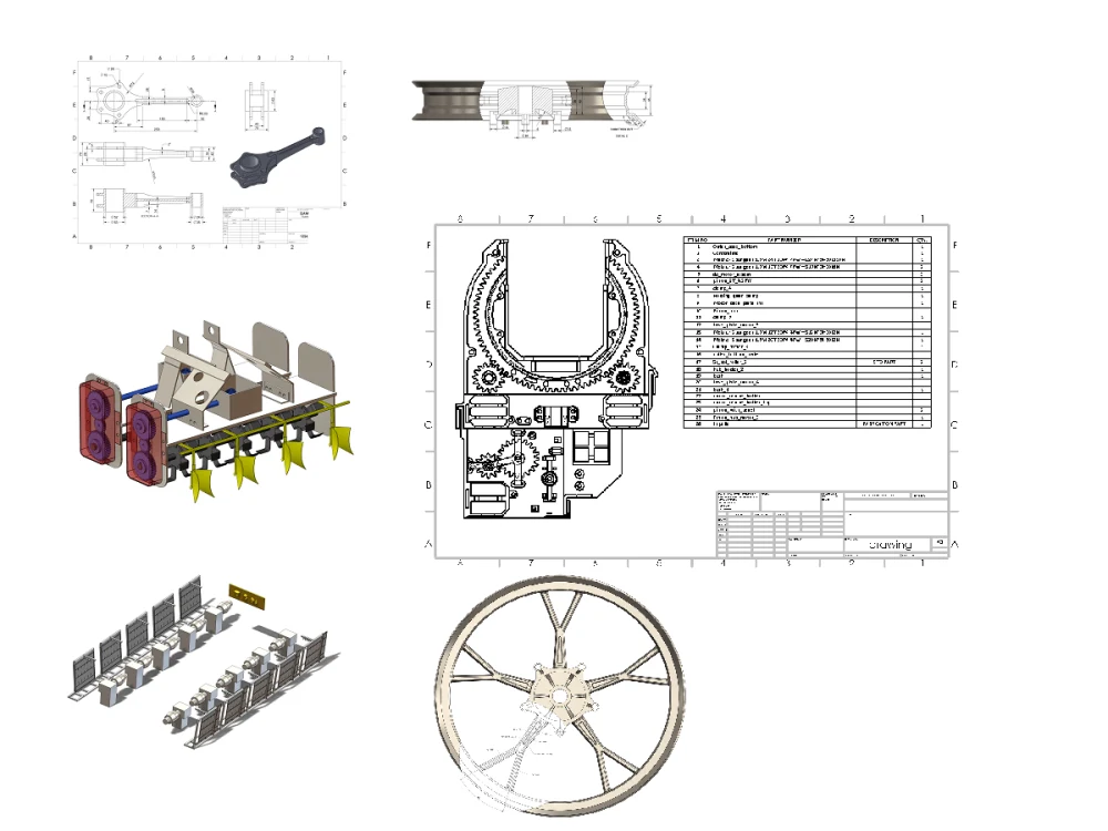 3D & 2D modelling, Plastics, fixtures framework design, 3D printing ...