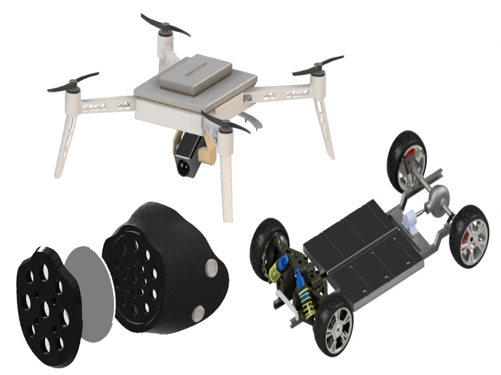 3D & 2D modelling, Plastics, fixtures framework design, 3D printing ...