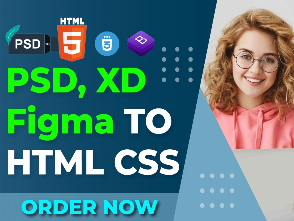 Figma converted to HTML, PSD, JPG, PNG, and XD to HTML in 24 hours | Upwork
