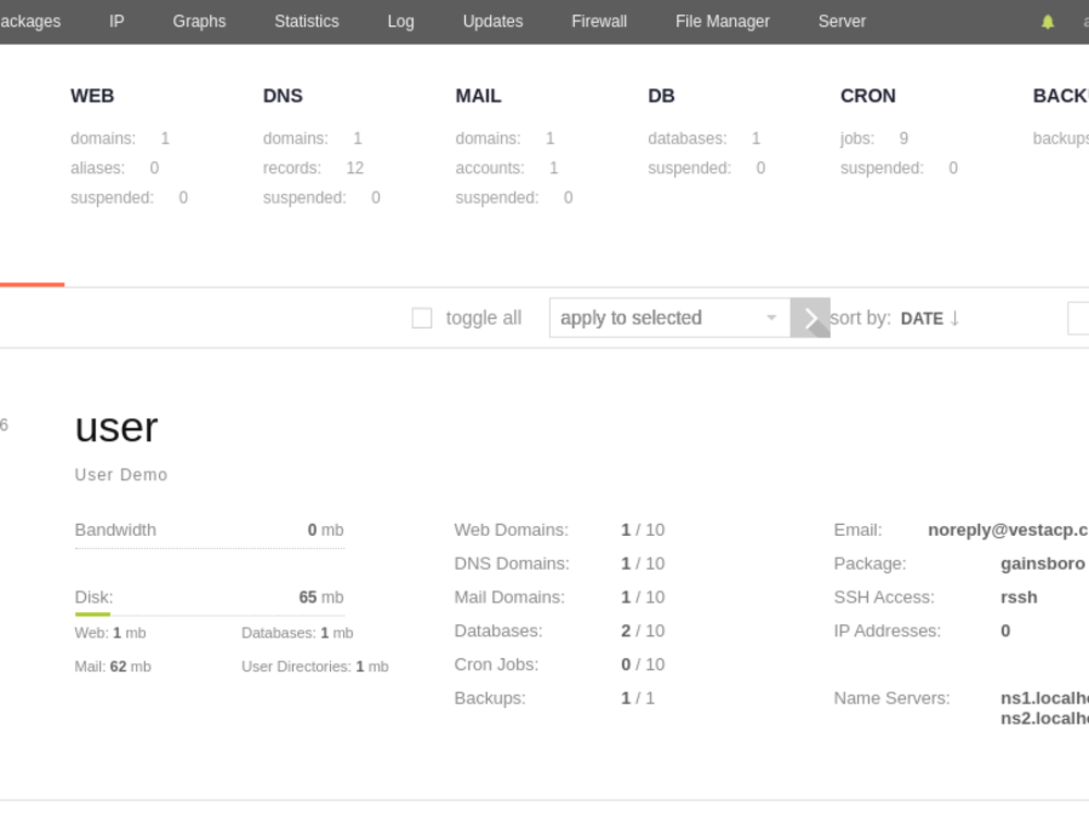 Panel installation on VPS (Simple & Clever Hosting Control Panel ...