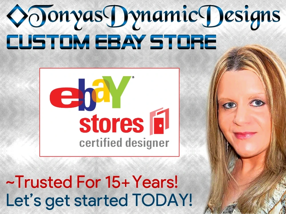 A Custom eBay Store Design w/ a custom logo, home page, & listing ...