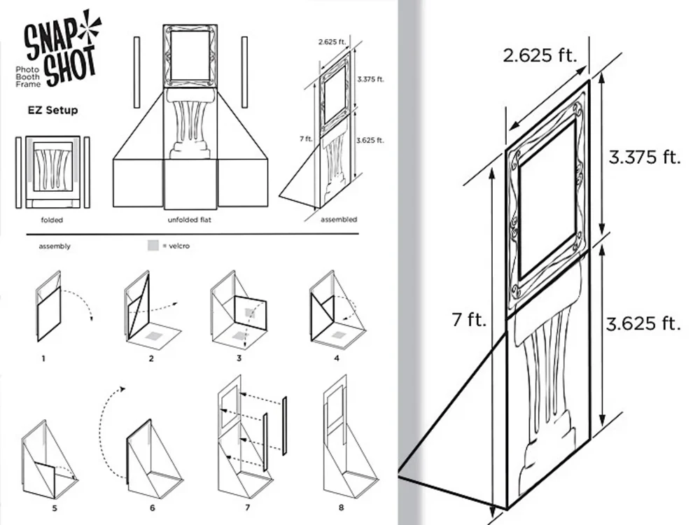 Instruction sheet with illustrations. | Upwork