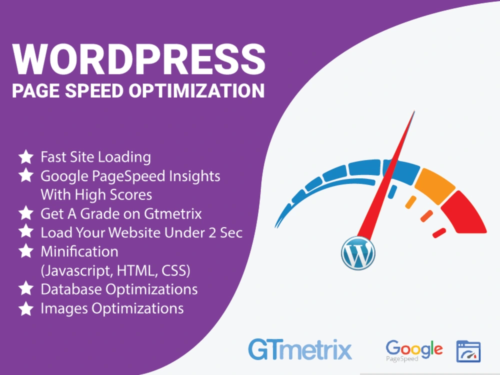 Wordpress website speed optimization | Upwork