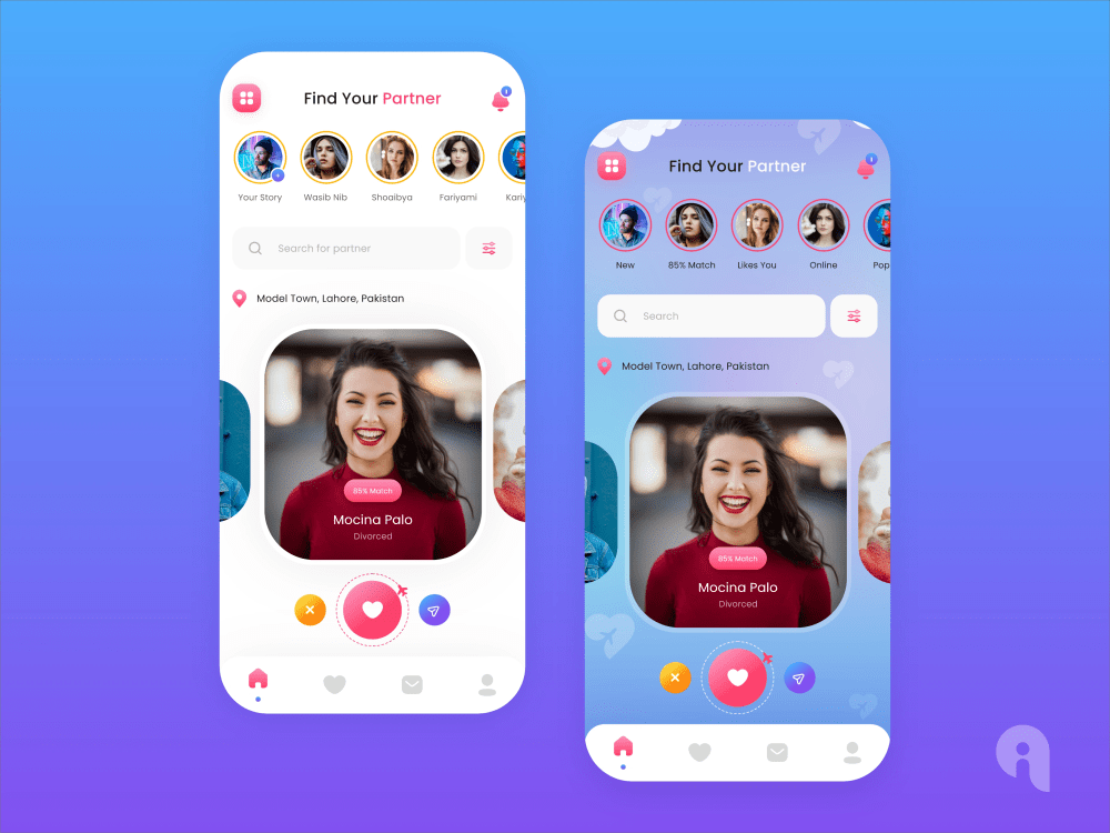 Modern app UI/UX designs for Android and IOS | Upwork