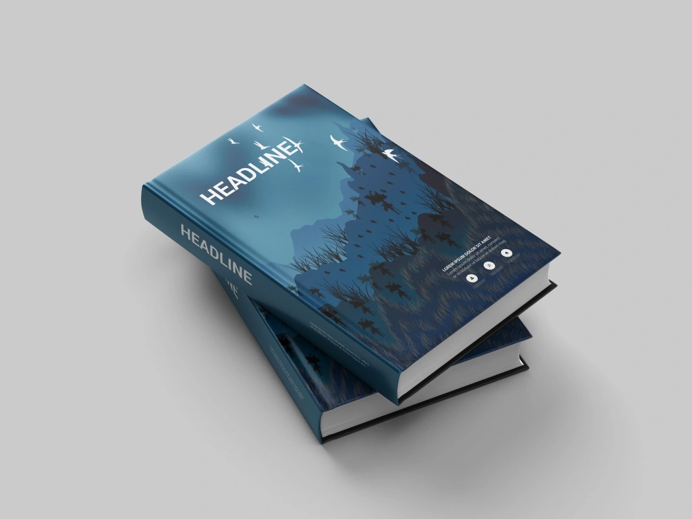 Modern and minimal book cover design | Upwork