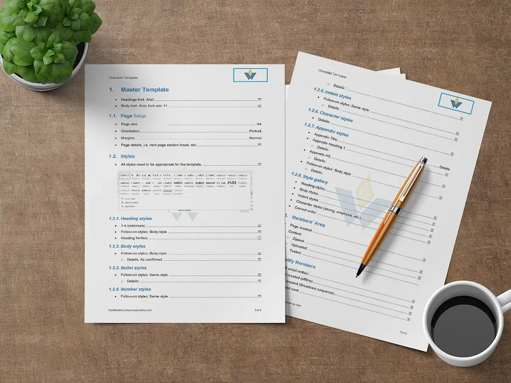 A full redesign/rebrand of up to 10 corporate Microsoft Word templates ...