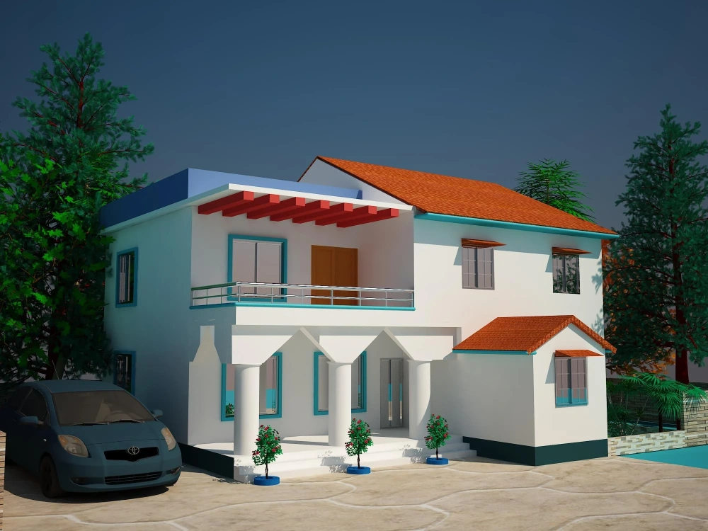 An architectural 3d design for your project | Upwork