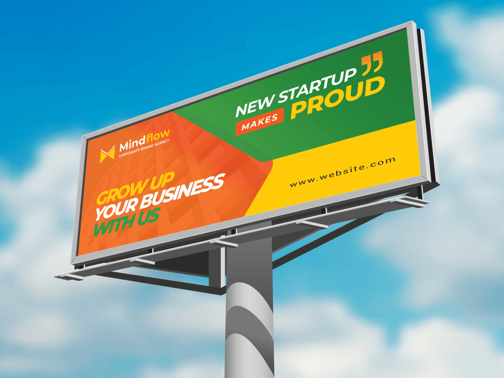 An amazing signage, bill-board, rollup or pull-up banner design | Upwork