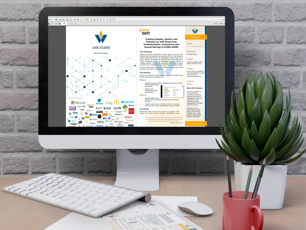 A full redesign/rebrand of up to 10 corporate Microsoft Word templates ...
