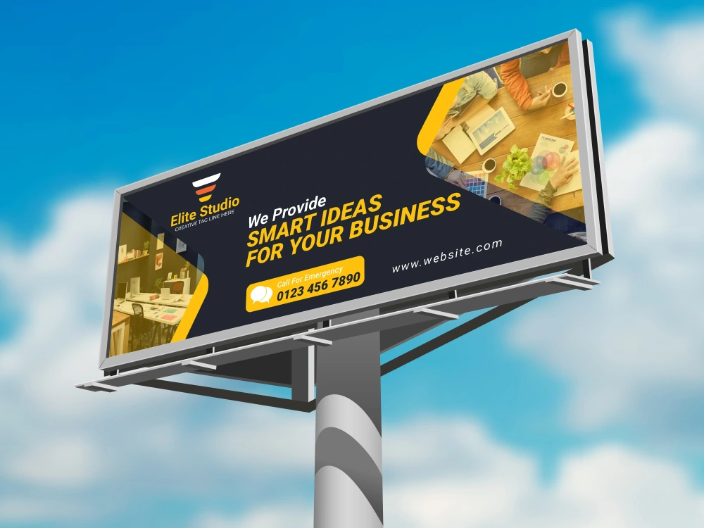 An amazing signage, bill-board, rollup or pull-up banner design | Upwork