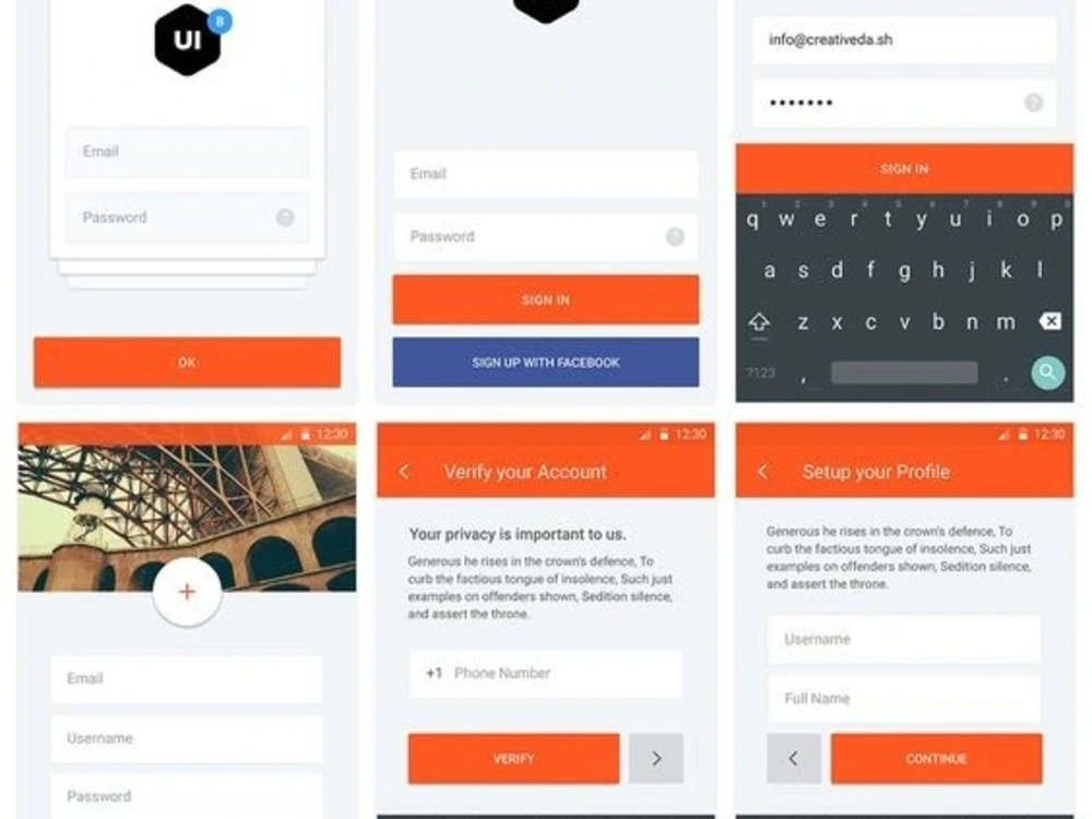 A modern UI/ UX Design for Web & Mobile App | Upwork
