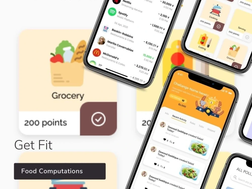 Modern and minimalistic mobile and web app design | Upwork