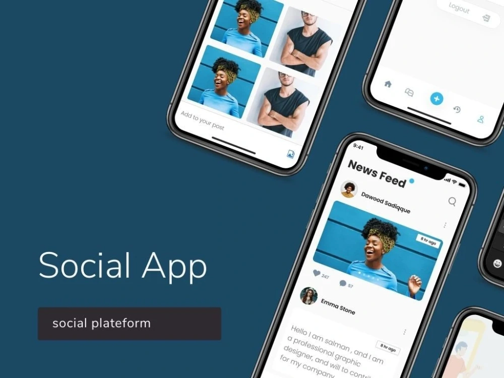 Modern and minimalistic mobile and web app design | Upwork