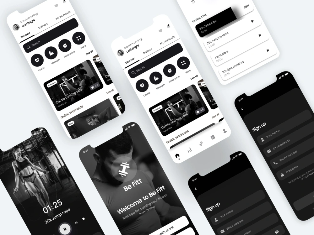 A high converting UX/UI design for mobile app | Upwork