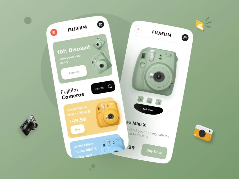 A classy and attractive mobile app design | Upwork