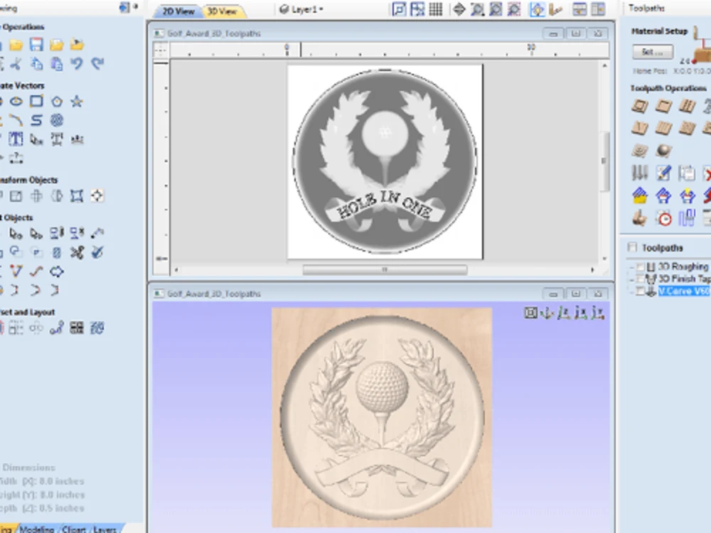 A dxf, pdf, crv, dwg & stl files for CNC and Convert into Gcode | Upwork