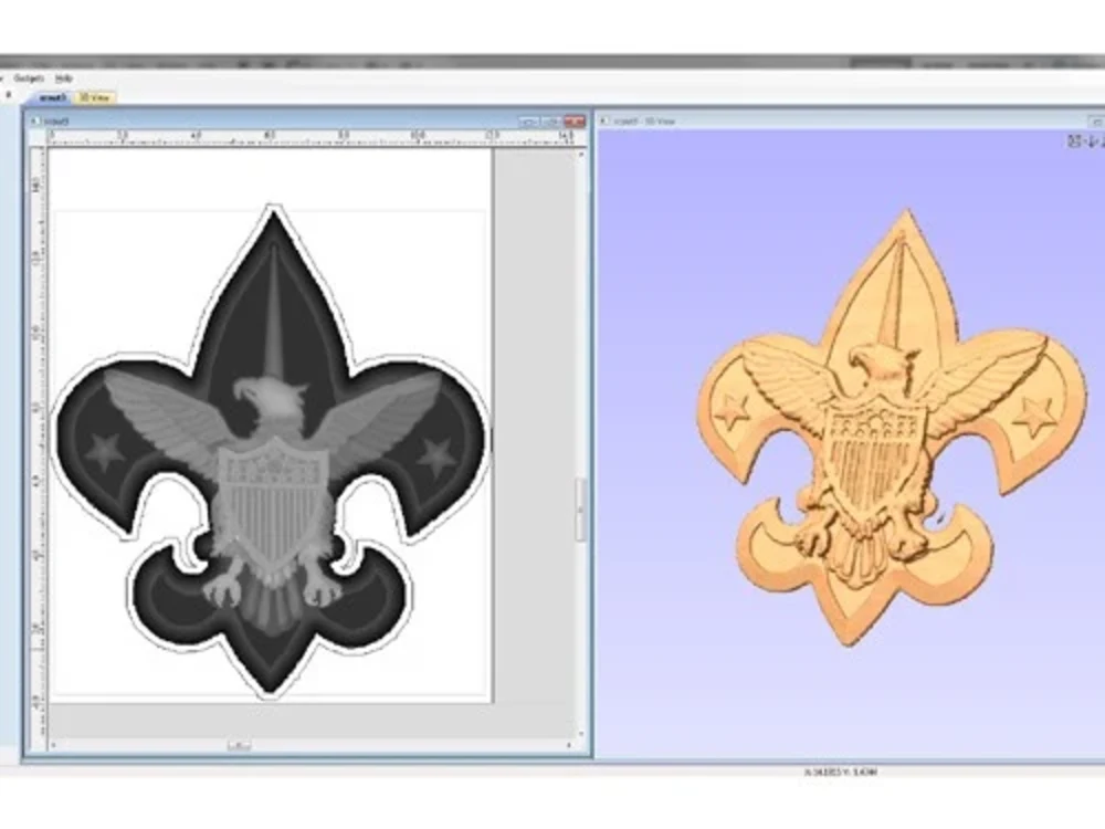 A dxf, pdf, crv, dwg & stl files for CNC and Convert into Gcode | Upwork