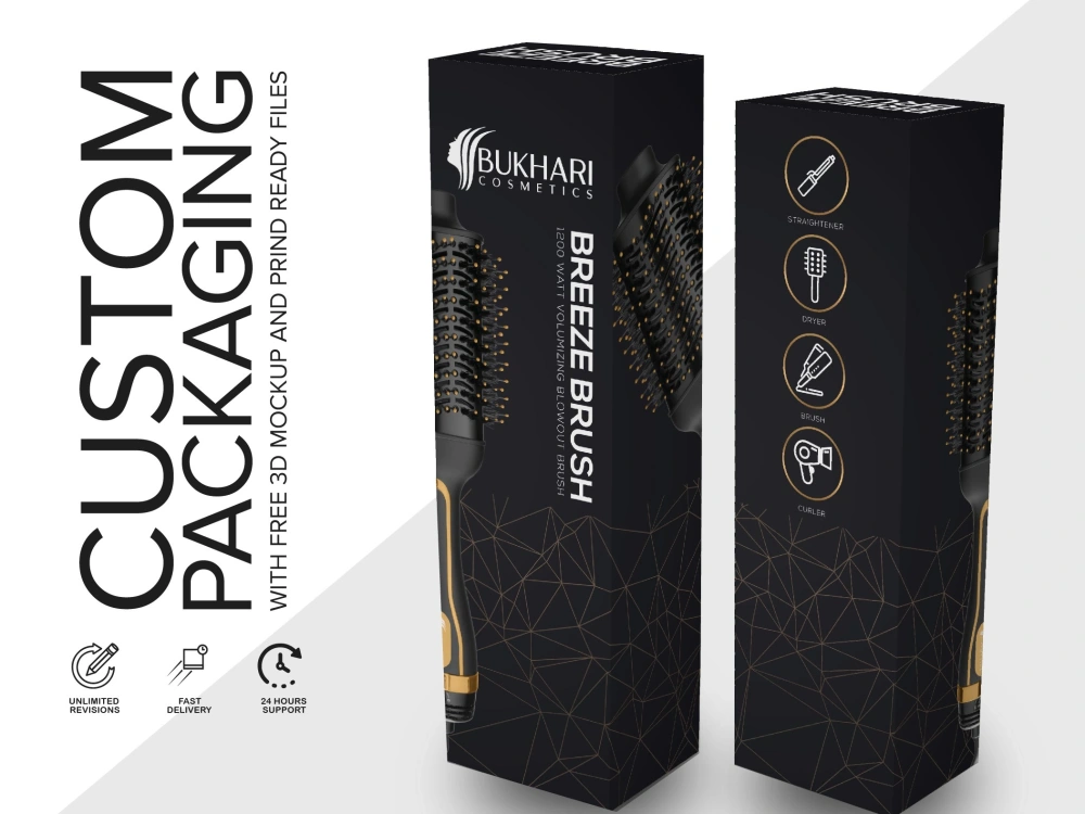 Unique product package, product packaging design for your brand | Upwork