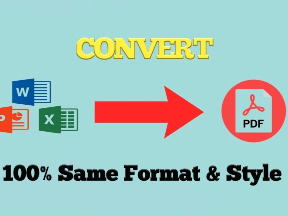 Pdf Image Conversion To Ms Word Excel Data Entry Manual Typing Upwork