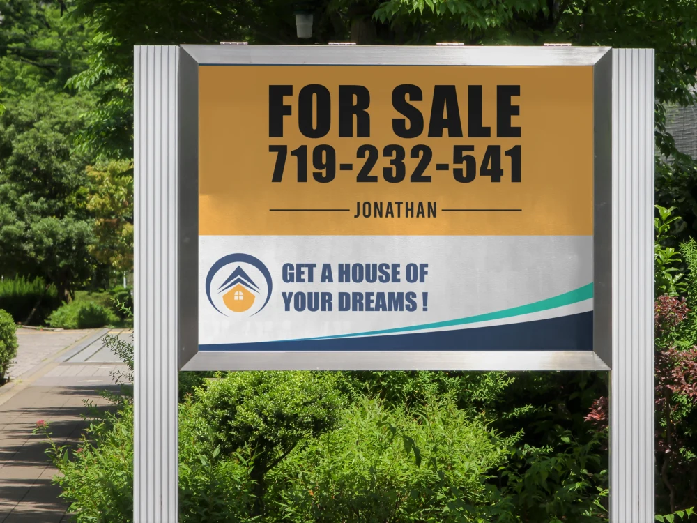 Professional signage, yard sign, billboard, roll up banner design | Upwork