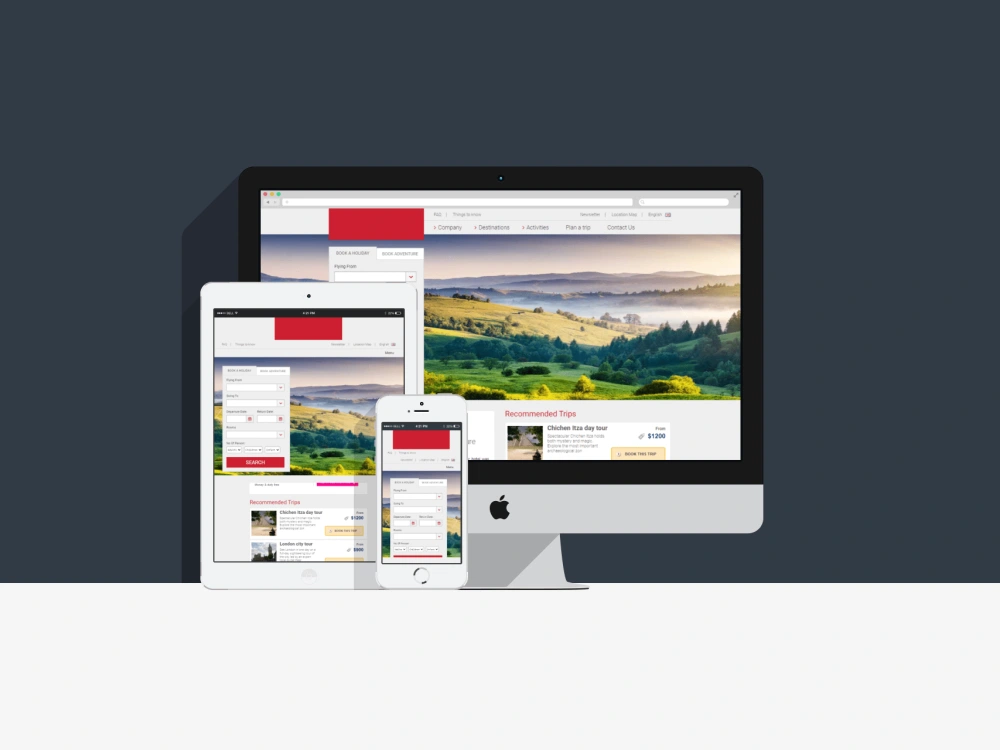 A Responsive Web Page Design | Upwork