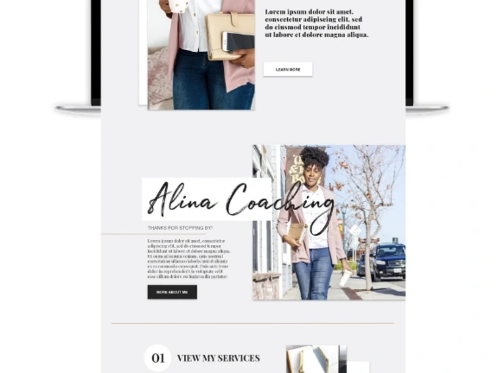 A stunning 4-page website in a week | Upwork