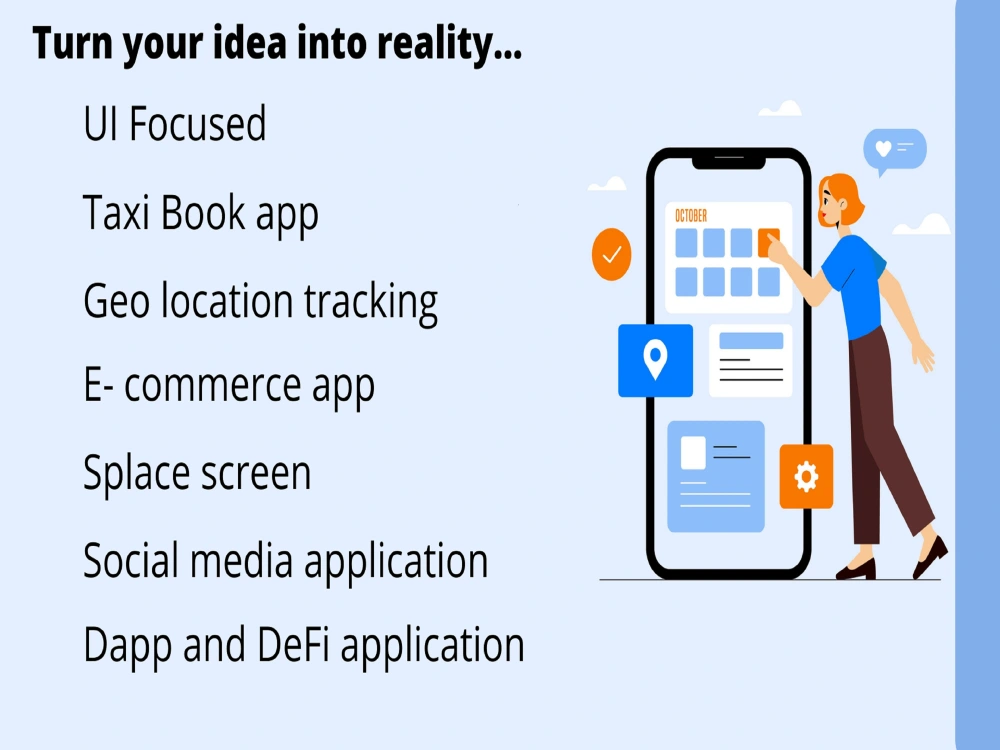 Scalable cross-platform Flutter or React Native Mobile Application | Upwork