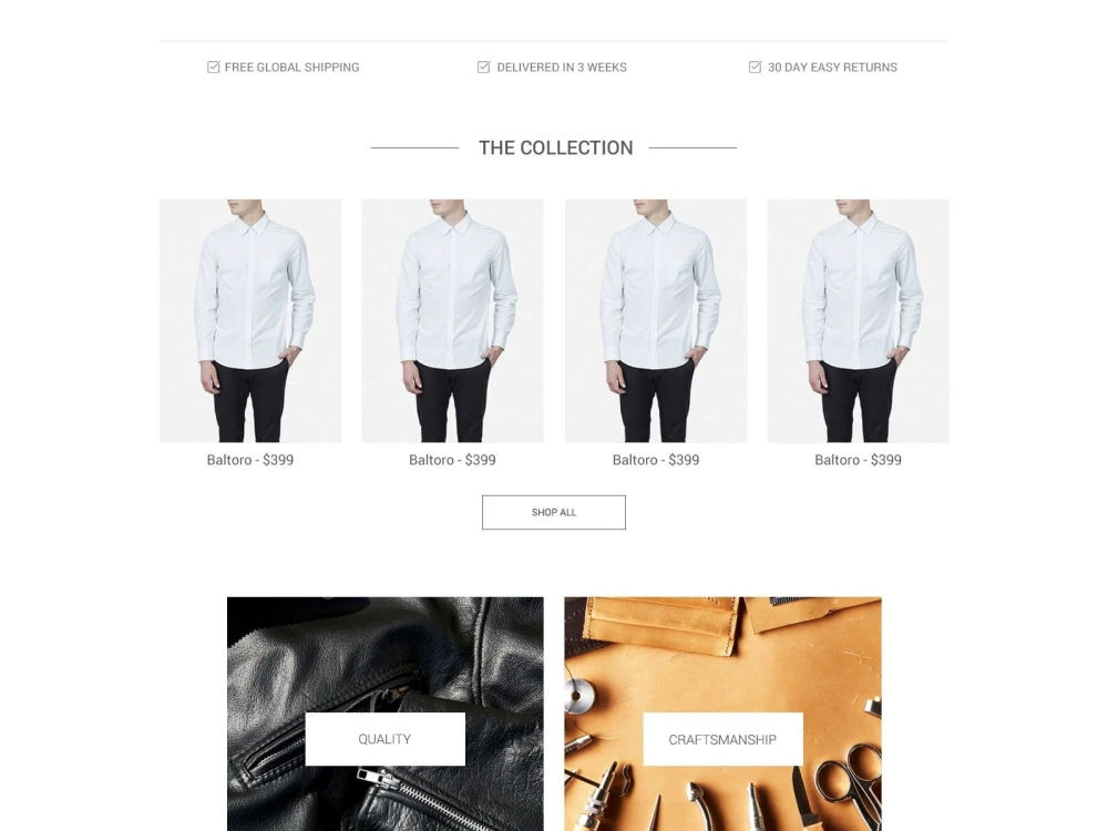 Minimal modern Website landing page design | Upwork