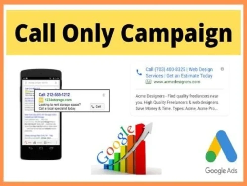 Google Call Only Ads Campaign Setup best for Call Centers | Upwork