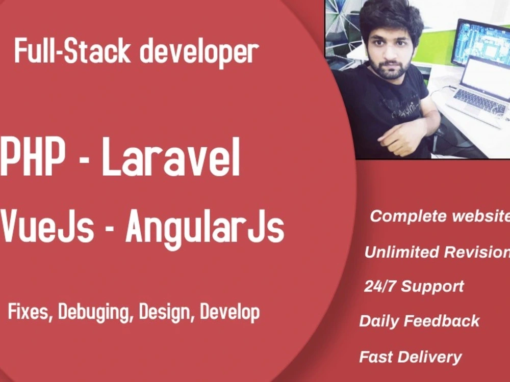 Design, develop, fix, php laravel, vuejs, html,css, websites | Upwork Design, develop, fix, php laravel, vuejs, html,css, websites | Upwork
