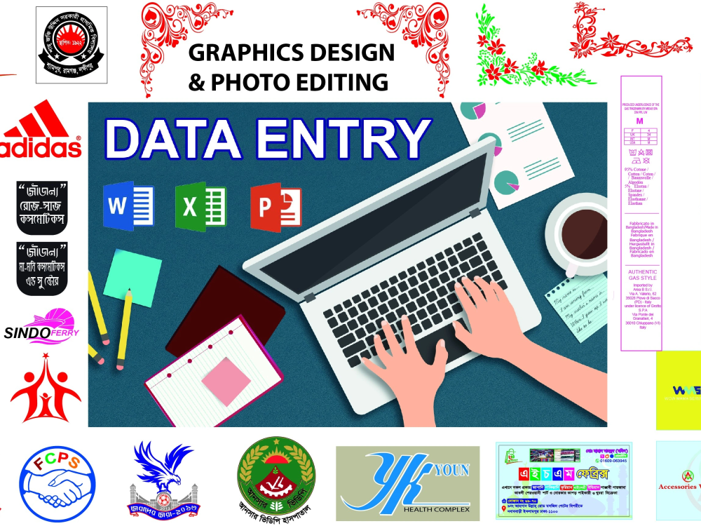 Data Entry & Graphics Design. | Upwork