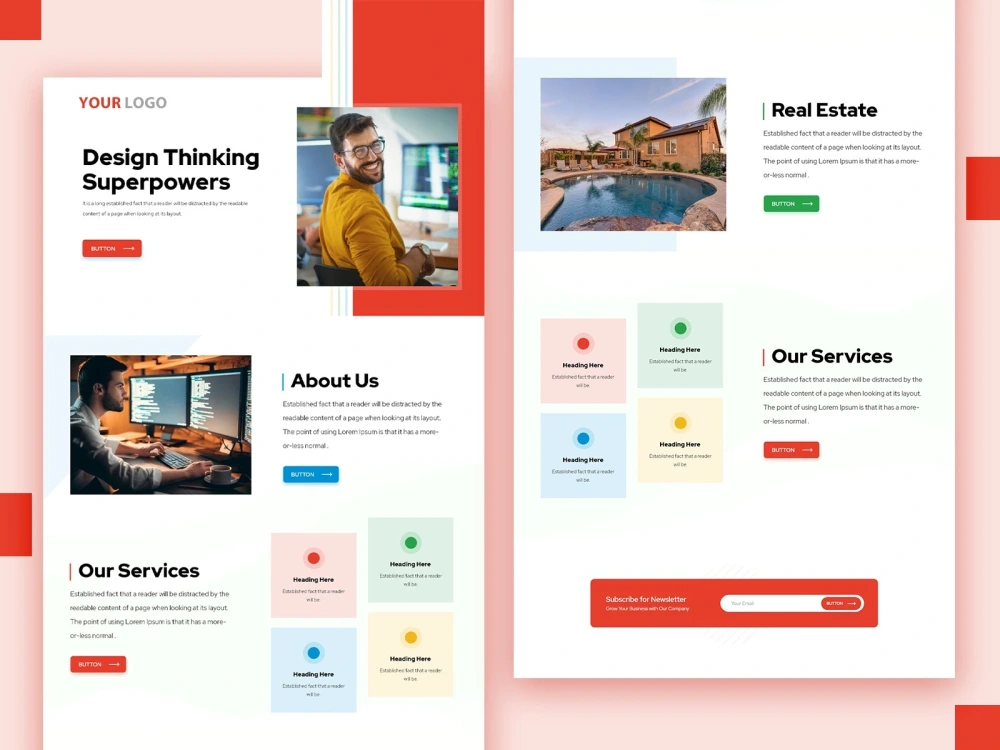 A beautiful UI/UX, Web design/website designer | Upwork