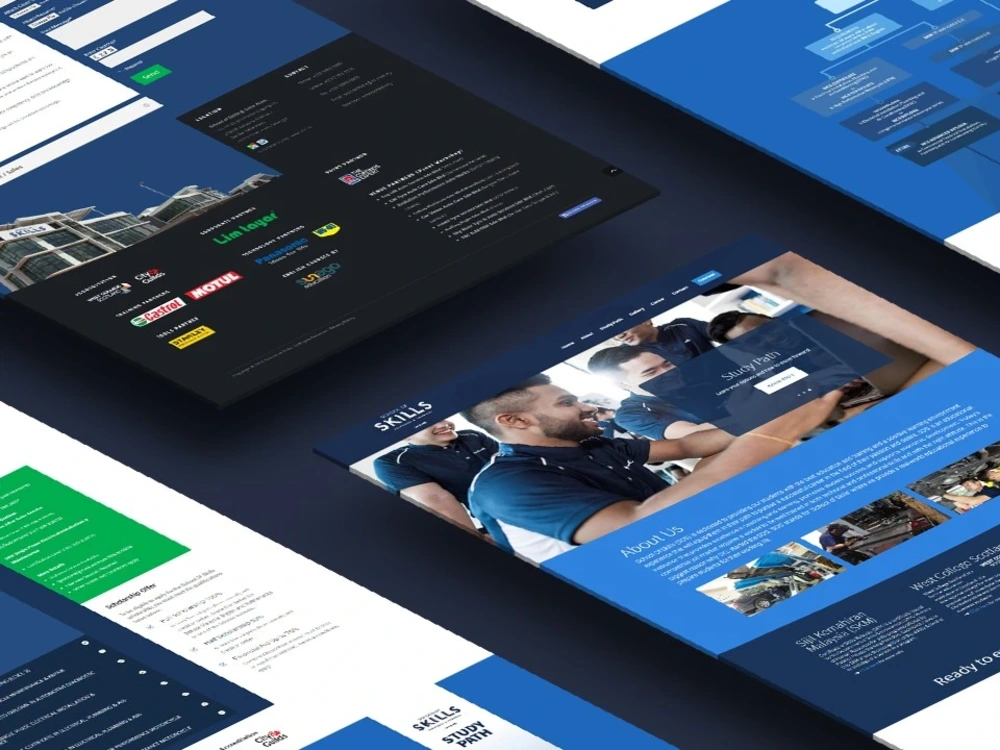 An awesome complete responsive Website designed using Wordpress DIVI | Upwork