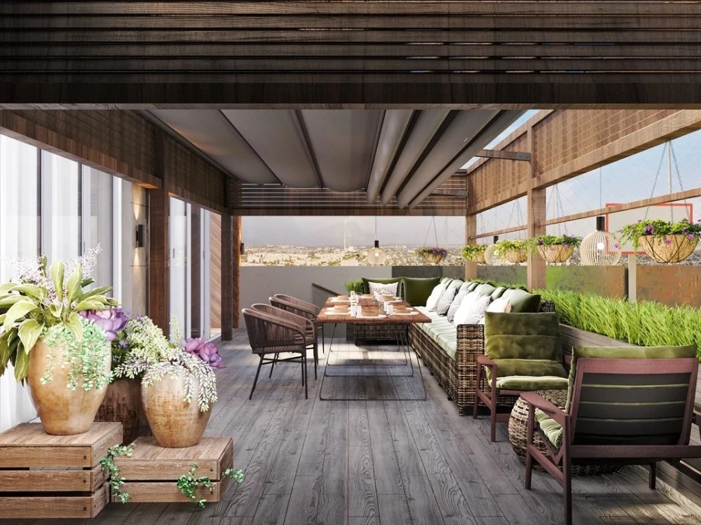 Photorealistic render of exterior, landscape, buildings | Upwork